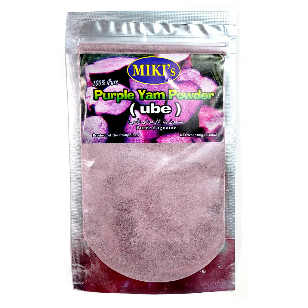 MIKIS PURPLE YAM UBE POWDER 100g - ミキ ウベ パウダー – Bodega SariSari