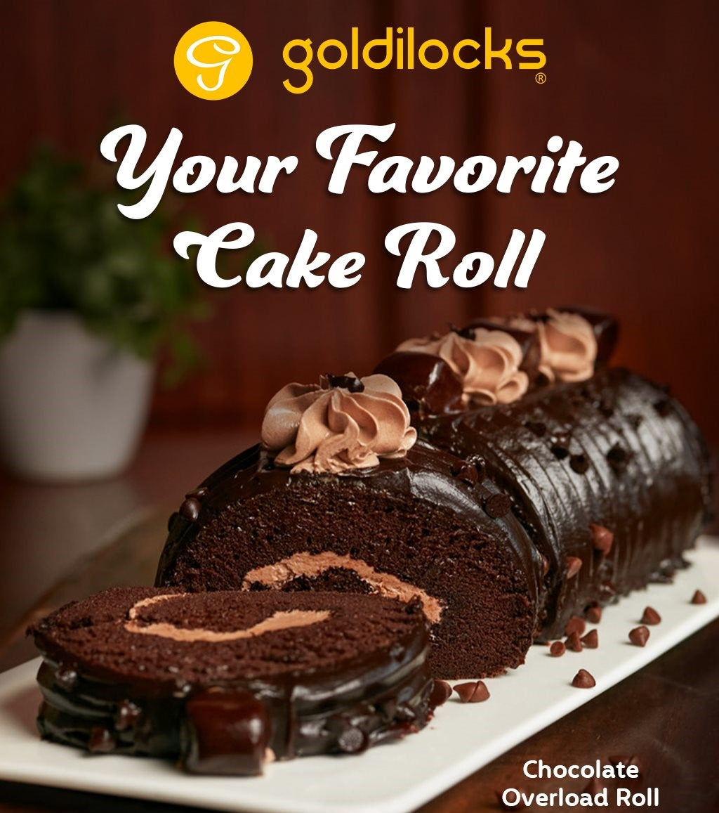goldilocks chocolate overload roll cake – Bodega SariSari